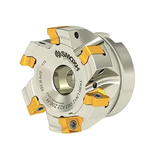 Shell-end milling cutter - TK90 LN12 D63 A22 Z06-H - SMOXH CUTTING ...