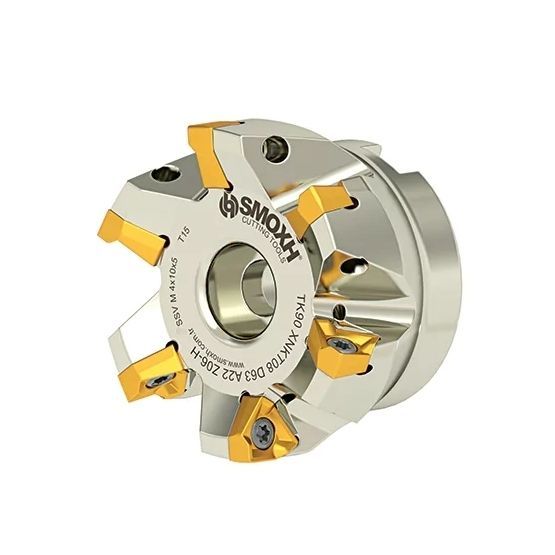 Shell-end milling cutter - TK90 XNKT08 D63 A22 Z06-H - SMOXH CUTTING ...