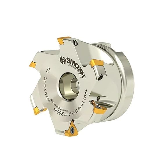 Shell-end milling cutter - TK90 TP10 D63 A22 Z06-H - SMOXH CUTTING ...