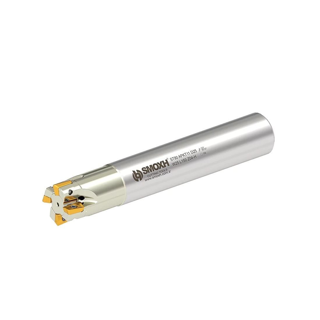 Indexable insert milling cutter - ST90 APKT11 D25 W25 L150 Z04-H ...