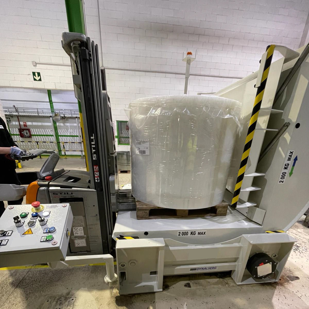 Electric tilter - CKWEL - Dynalserg, S.L. - semi-automatic / for coils ...