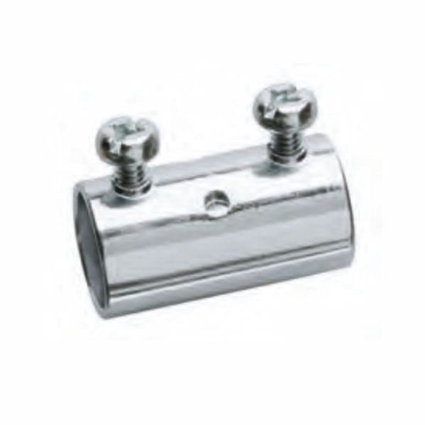 Metallic tube connector - courbi - round / elbow / screw-in