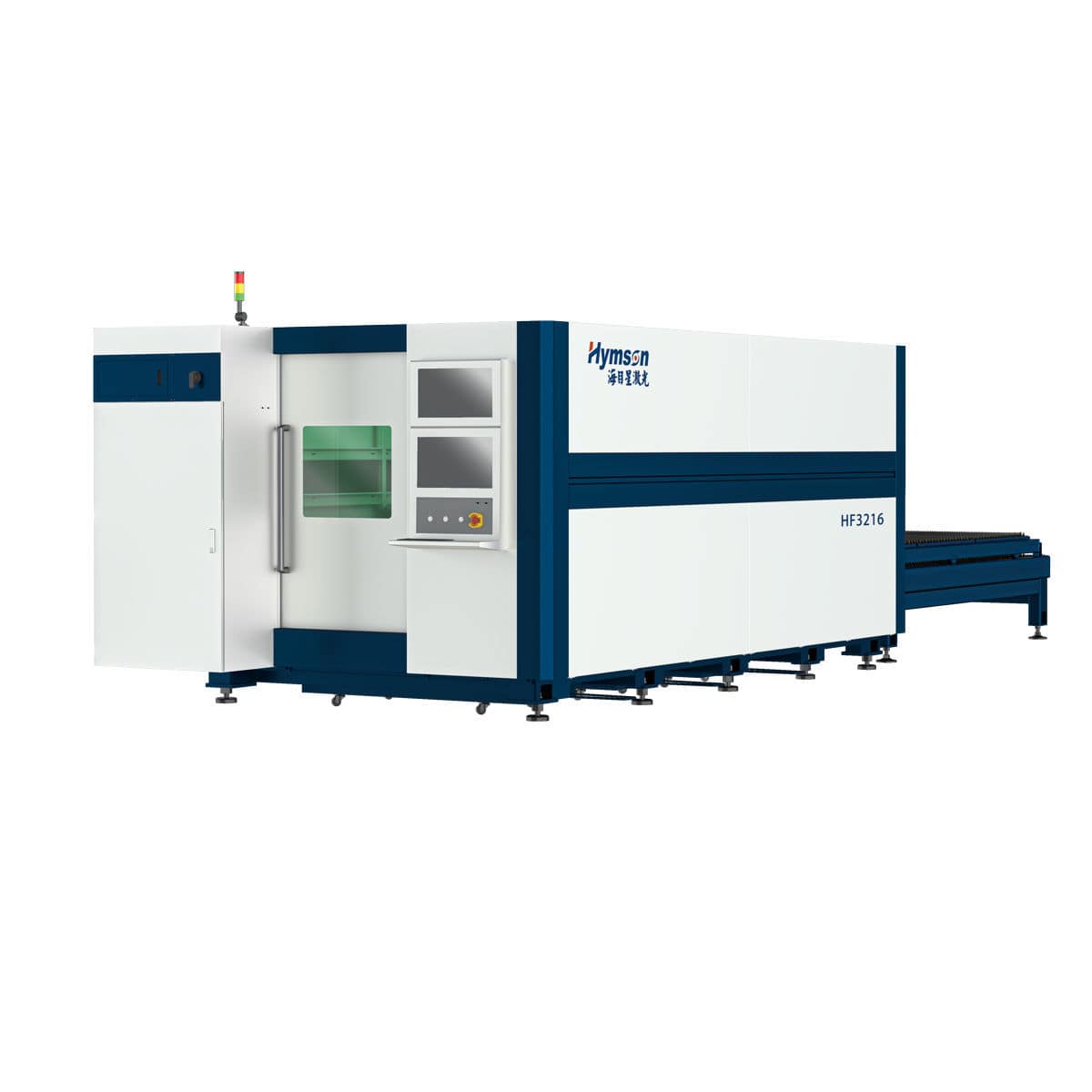 Fiber laser cutting machine - HF-3216 - HYMSON LASER - for aluminum ...