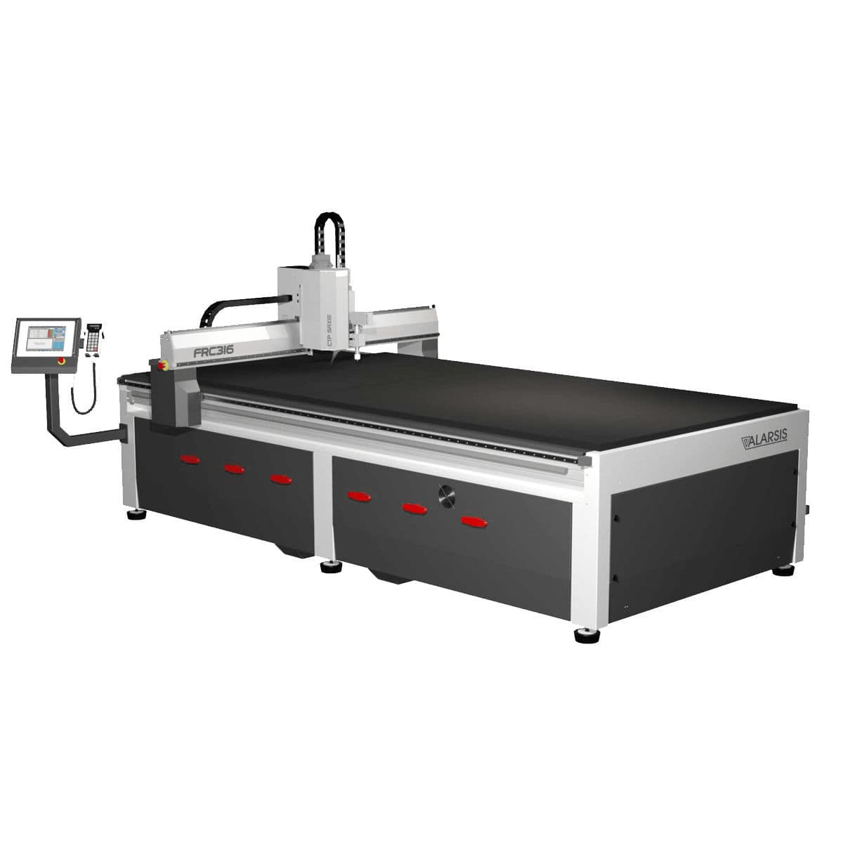 5-axis CNC milling machine - FRC 316 - ALARSIS - vertical / bridge ...