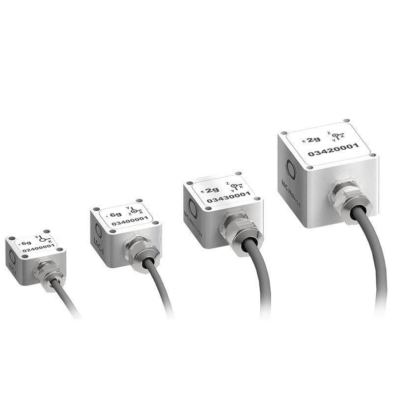 2-axis accelerometer - RECOVIB® - Micromega Dynamics - 1-axis / 3-axis / capacitive