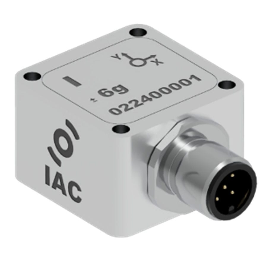 MEMS accelerometer - IAC-I-02 - Micromega Dynamics - 2-axis / capacitive / rugged