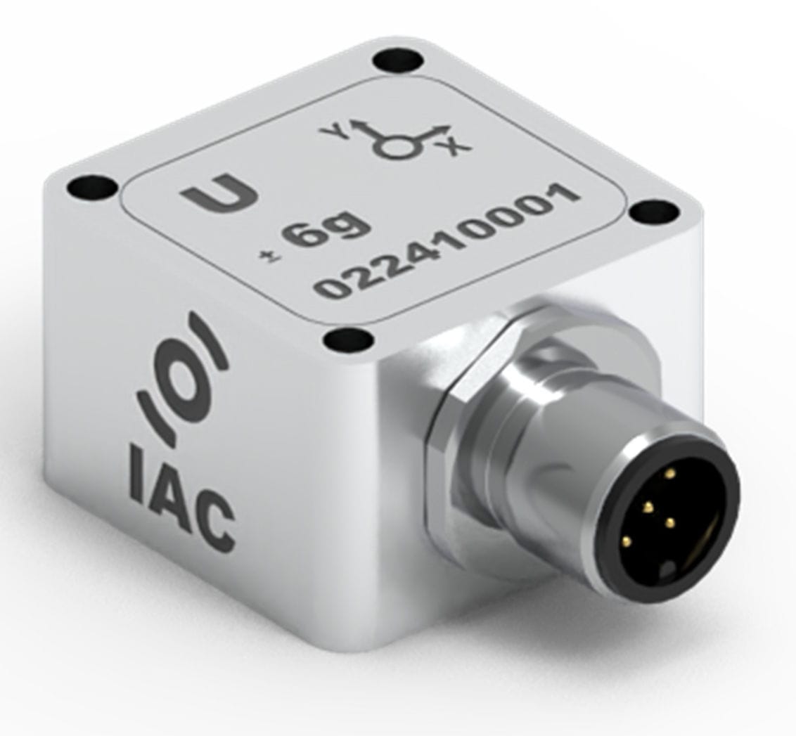 2-axis accelerometer - IAC-U-02 - Micromega Dynamics - capacitive / MEMS / with built-in electronics