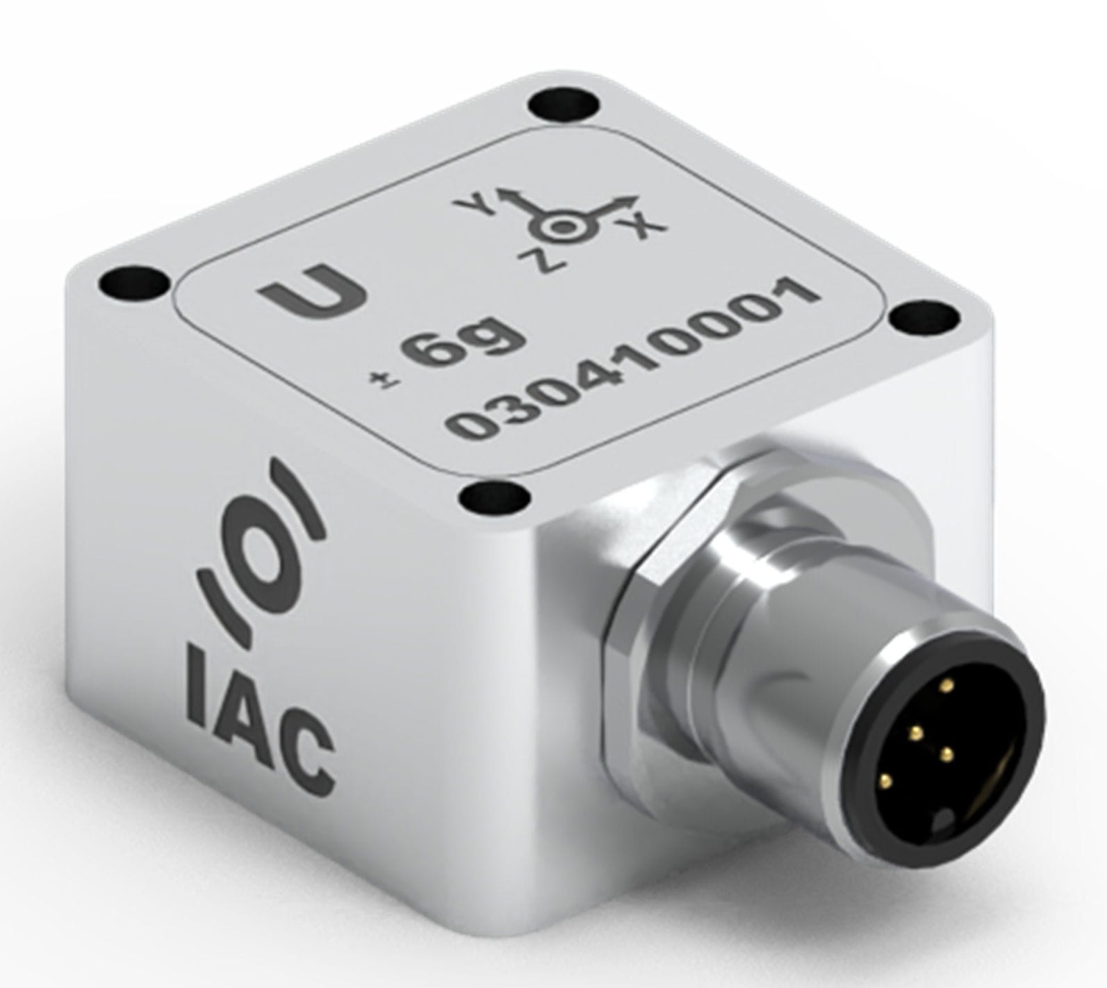 3-axis accelerometer - IAC-U-03 - Micromega Dynamics - MEMS / capacitive / high-sensitivity