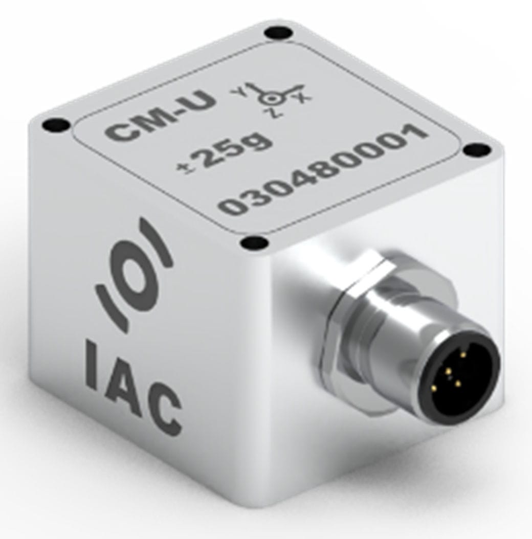 3-axis accelerometer - IAC-CM-U-03 - Micromega Dynamics - capacitive ...