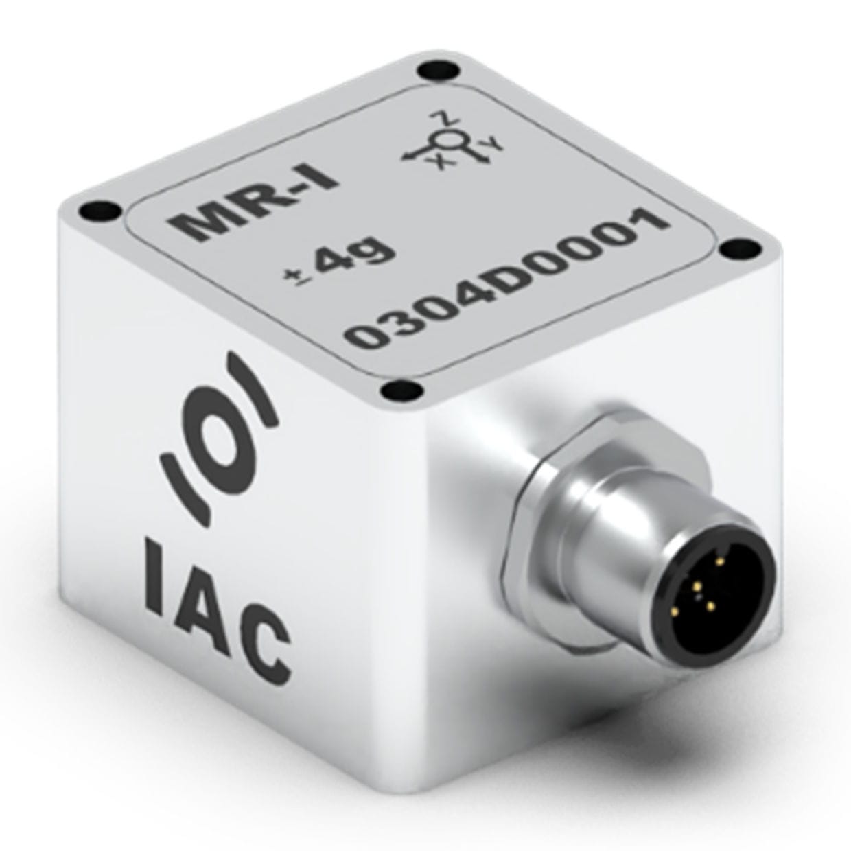 3-axis accelerometer - IAC-MR-I-03 - Micromega Dynamics - capacitive ...