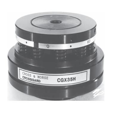 Friction clutch - CGX series - Cross & Morse - spring / indexing