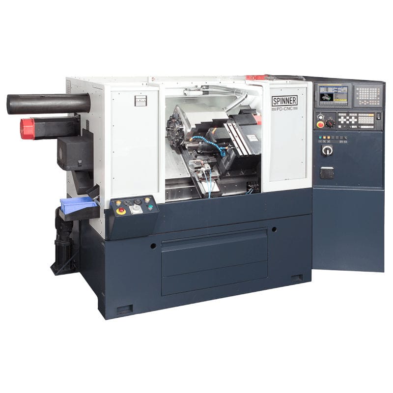 CNC turning center - PD - SPINNER Werkzeugmaschinenfabrik GmbH - 2-axis ...