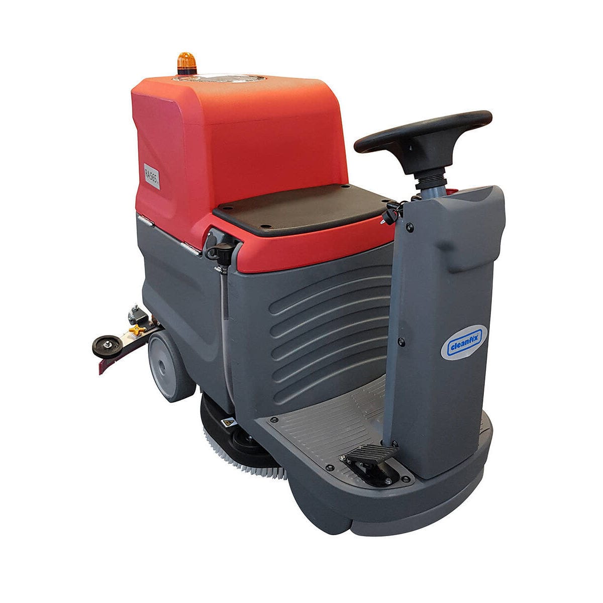 Ride-on scrubber-dryer - RA565 IBC - Cleanfix Reinigungssysteme AG - battery-powered / compact ...