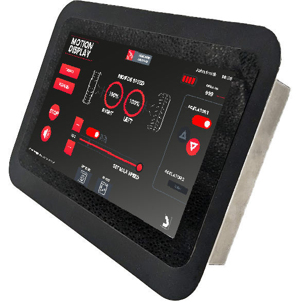 Operator interface with touch screen - T7 - S.E.D. srl - panel-mount ...