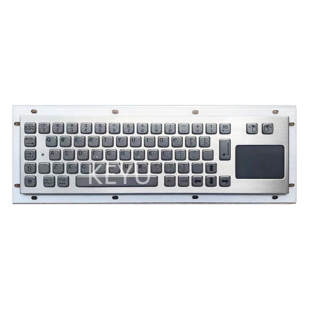 Panel-mount keyboard - KY-PC-NT4-BR - Shenzhen KEYU Co., Ltd - with ...