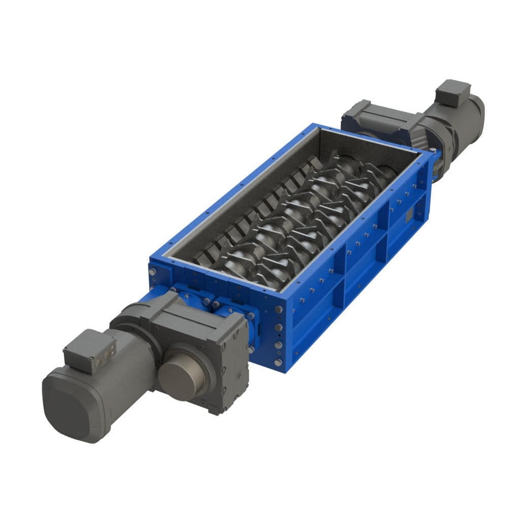 Primary waste crusher-shredder - DB3-E - HS Scheuten GmbH