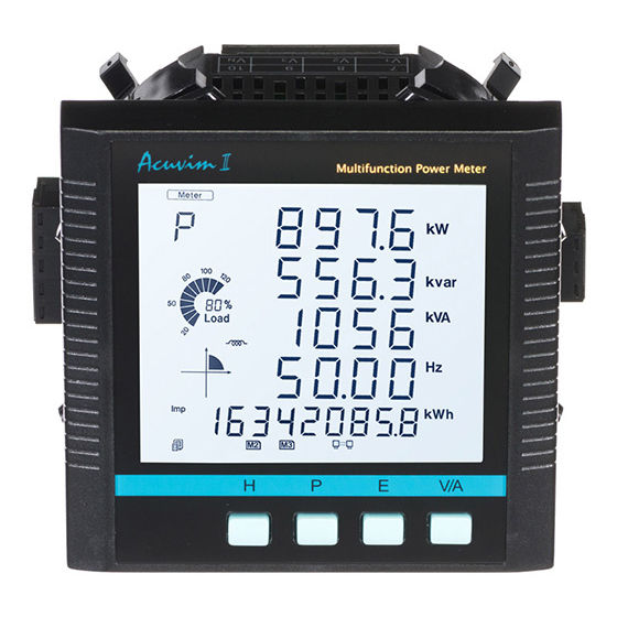 Power quality measuring instrument - Acuvim II Series - Accuenergy ...