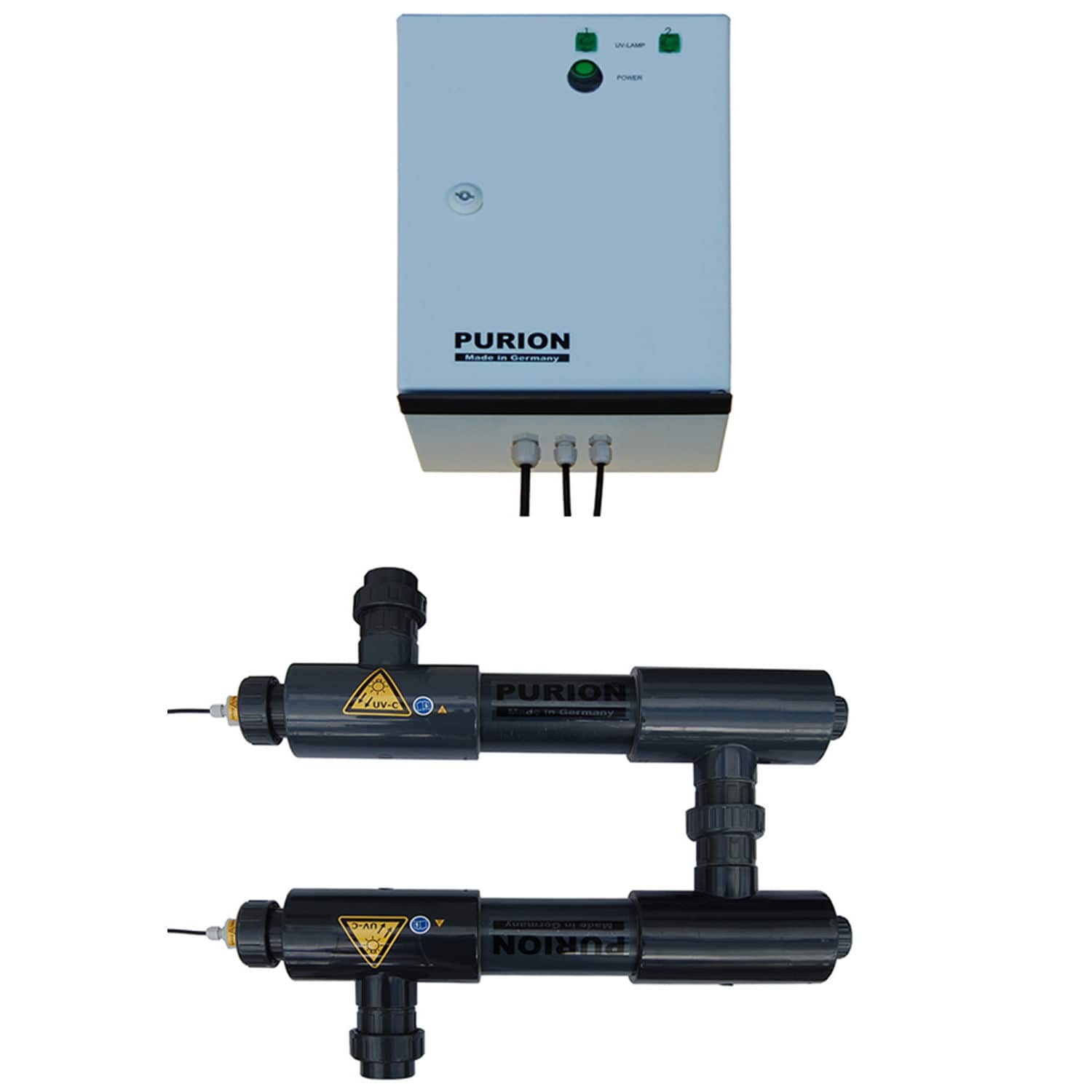UV disinfection unit - PURION 2001 DUAL PVC-U - PURION GmbH - water