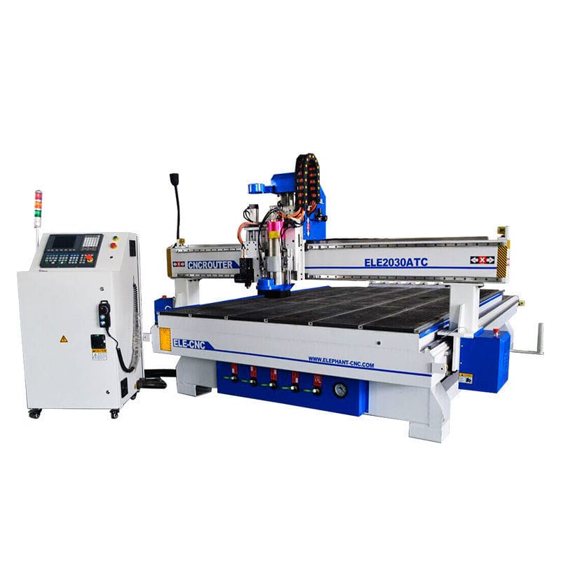 Knife cutting machine - ELECNC-2030ATC - Jinan Blue Elephant CNC ...