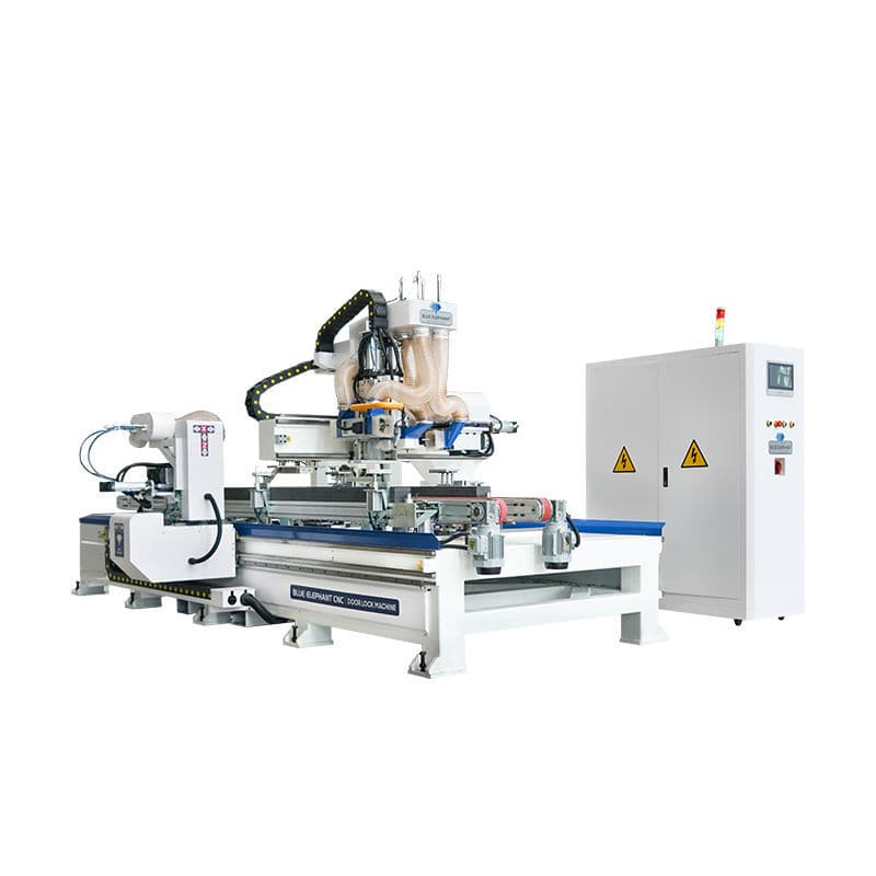 Door lock CNC machining machine - EM3.2-1126 - Jinan Blue Elephant CNC ...