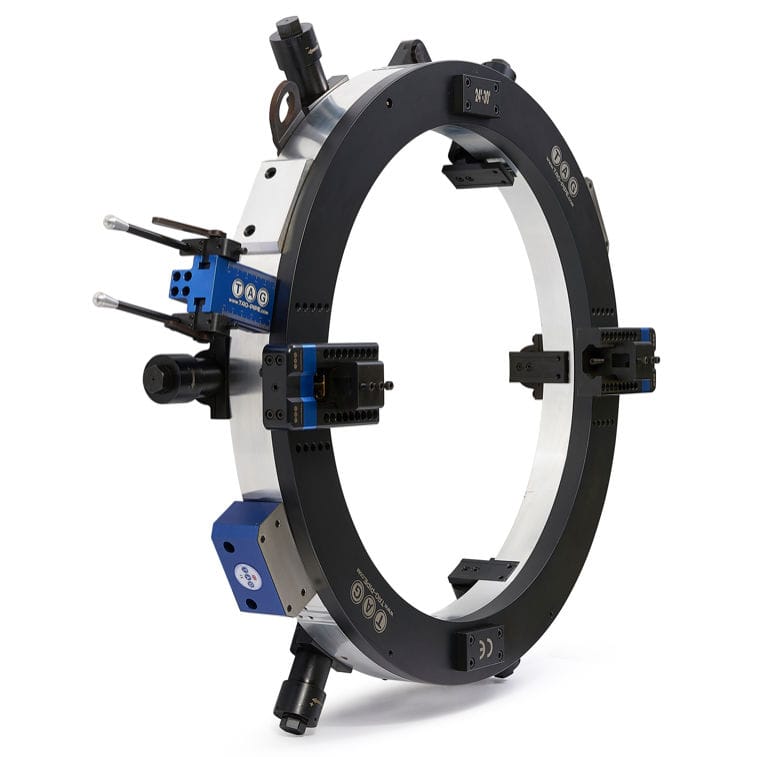 Portable pipe cutting and beveling machine - TSFC series - T A G Pipe ...