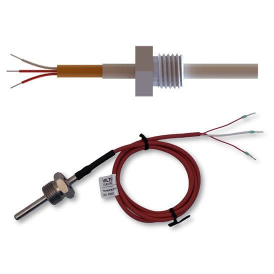 Thermocouple - TM-2 - JSC Viltrus - RTD / threaded / HVAC