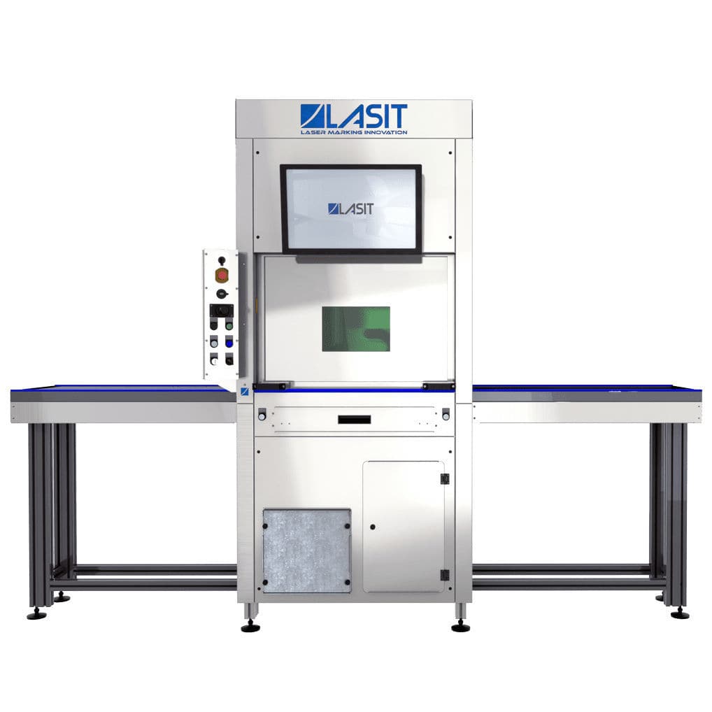 Fiber laser marking machine - TowerSlide X - LASIT Laser Marking ...