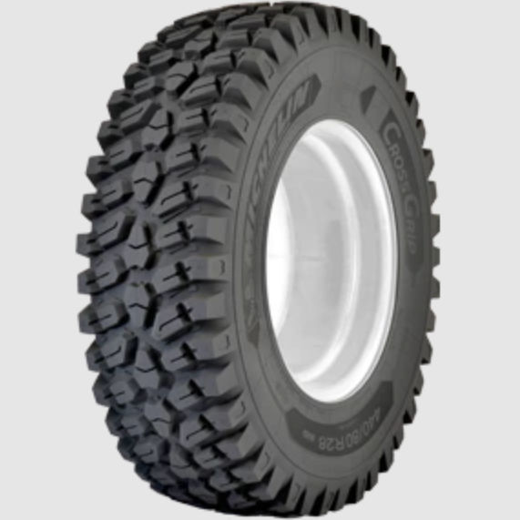 Agricultural tire - CROSSGRIP - Michelin - for loaders / 32" / radial
