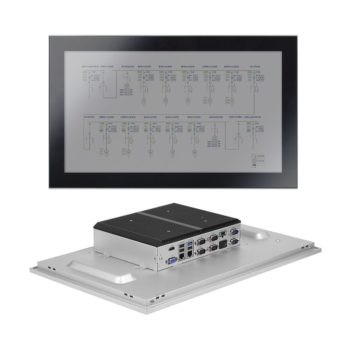 Multitouch screen panel PC - TPC6000-CXXX2 Series - NODKA Automation Technology - widescreen ...