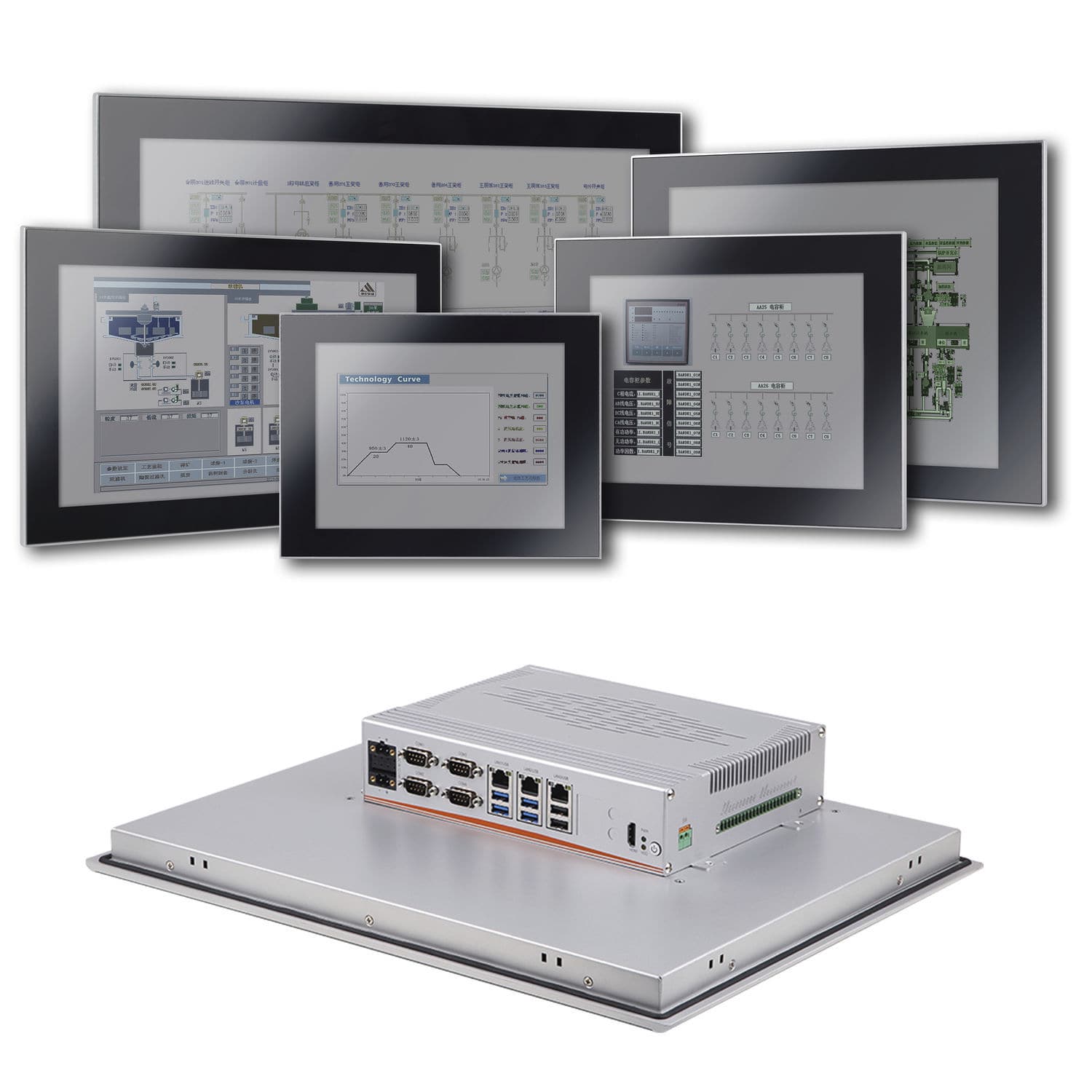 Resistive touch screen panel PC - TPC6000-DXXX4 Series - NODKA Automation Technology ...