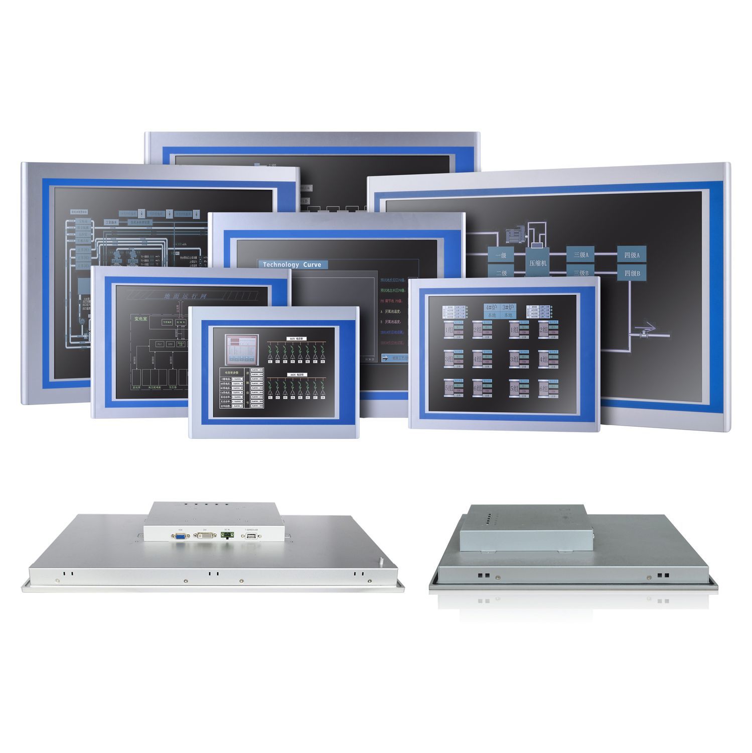 LCD monitor - PANEL5000 AXXX2 Series - NODKA Automation Technology ...