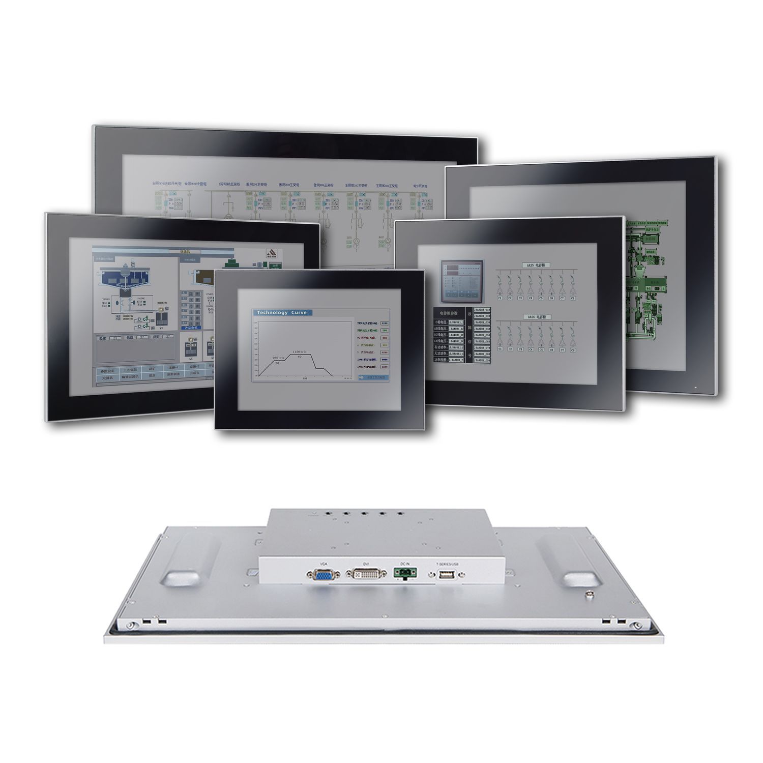 TFT monitor - PANEL5000 CXXX2 Series - NODKA Automation Technology ...