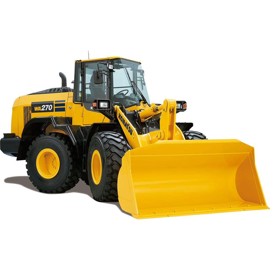 Wheeled loader WA270 8 Komatsu Construction and Mining Equipment articulated multi function for construction
