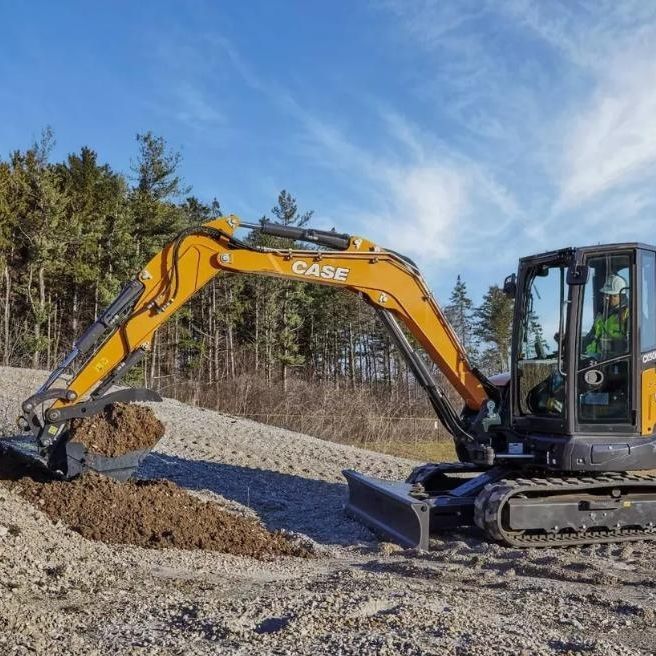 Mini-excavator - CX50D - Case - crawler / diesel / compact