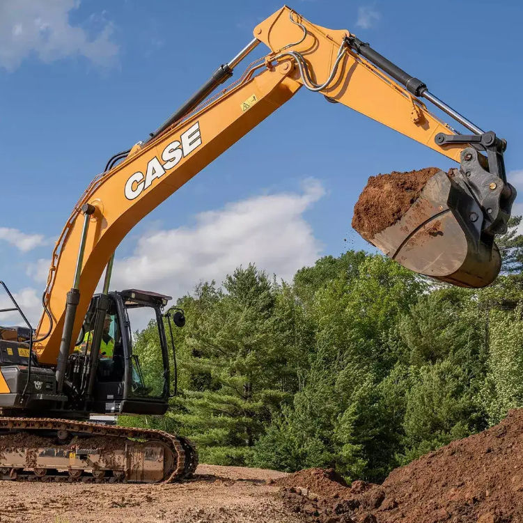 Medium excavator - CX190E - Case - crawler / diesel