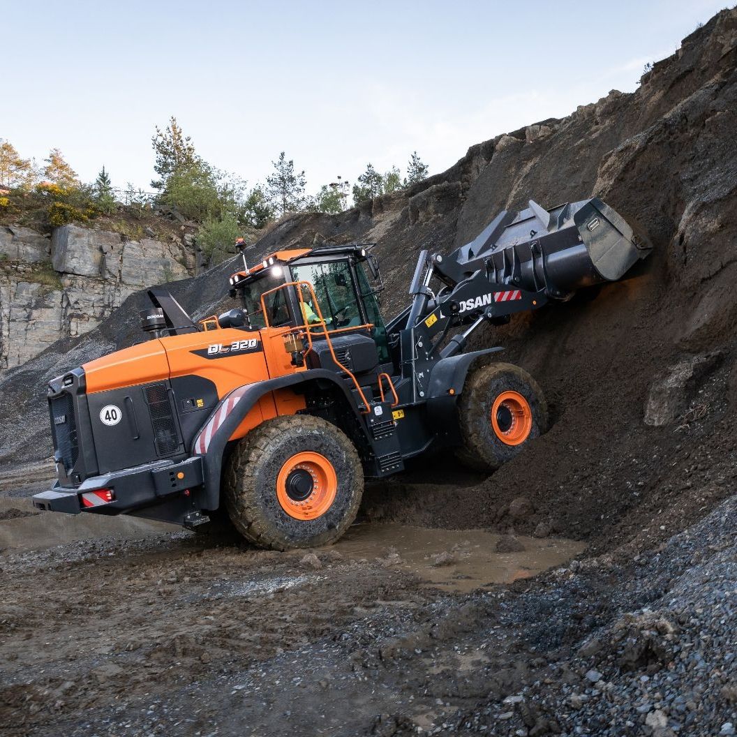 Rubber-tired loader - DL320-7 - DAEWOO Construction Equipment Division