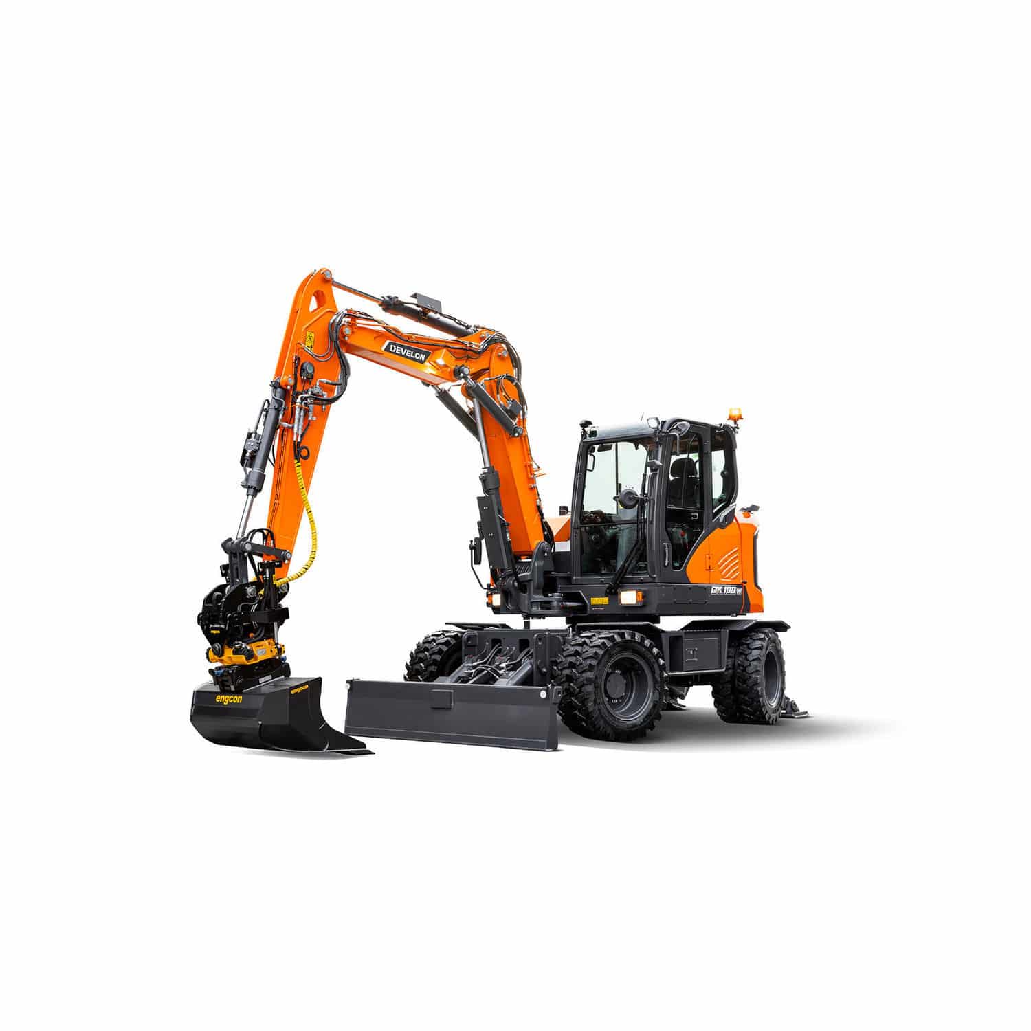 Medium excavator - DX100W-7 - DAEWOO Construction Equipment Division ...