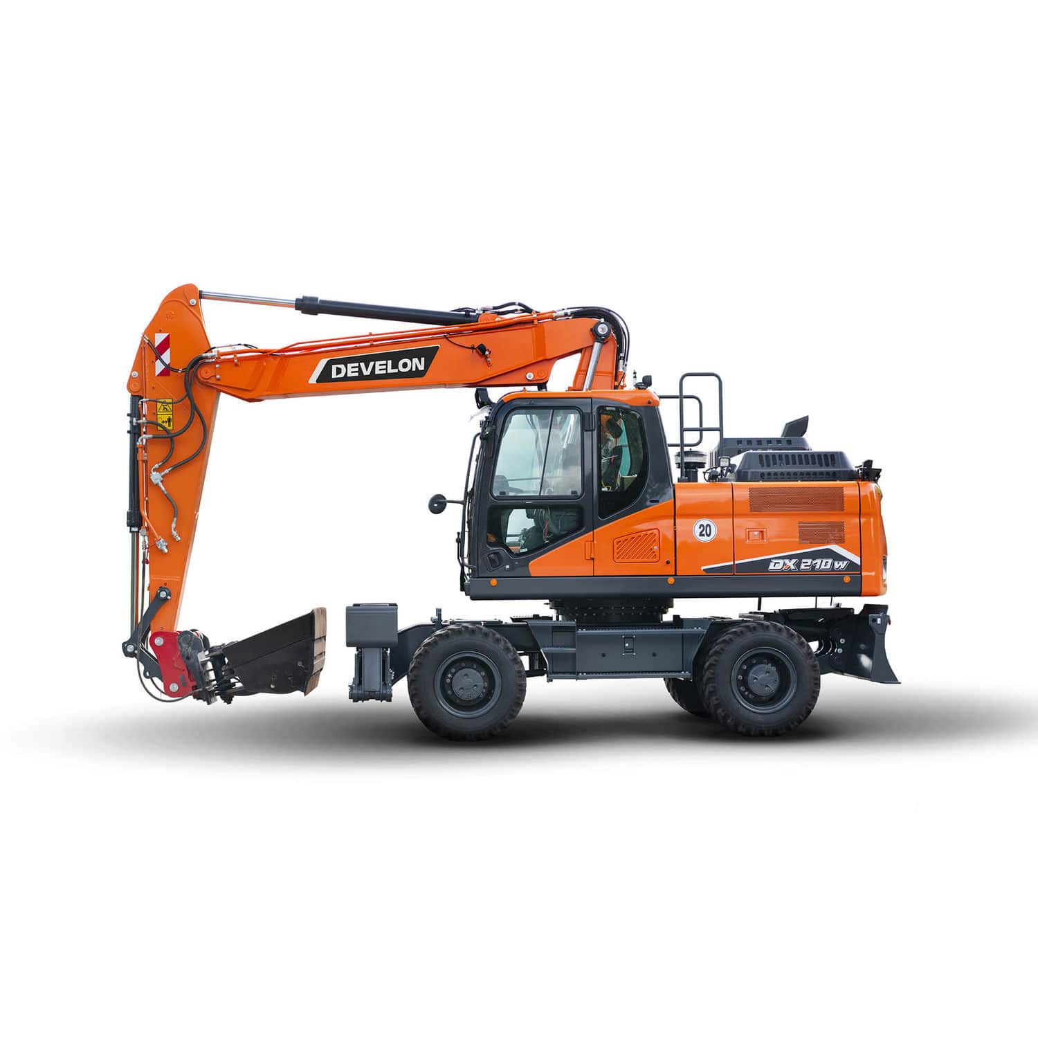 Large excavator - DX210W-7 - DAEWOO Construction Equipment Division ...