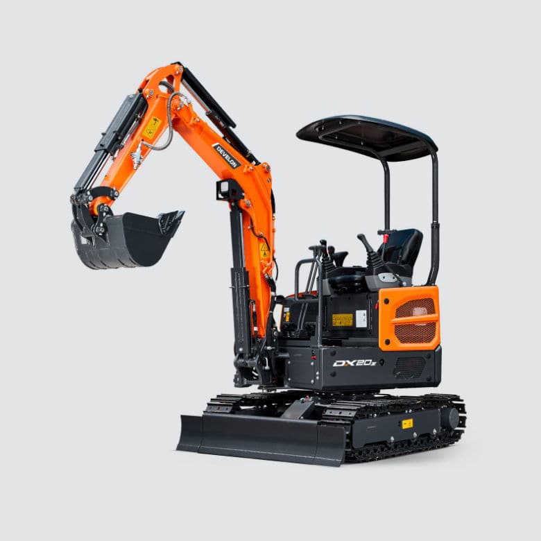 Medium excavator - DX20Z-7 - DAEWOO Construction Equipment Division ...