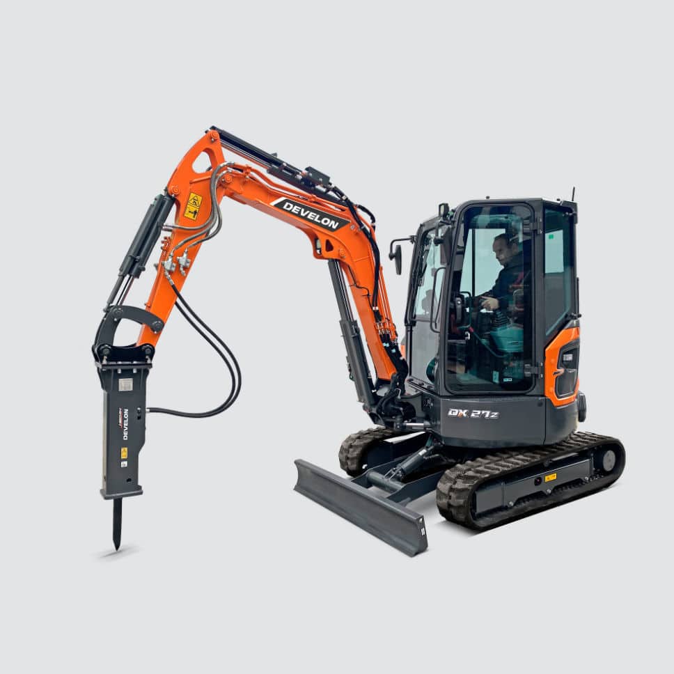 Mini-excavator - DX27Z-7 - DAEWOO Construction Equipment Division ...