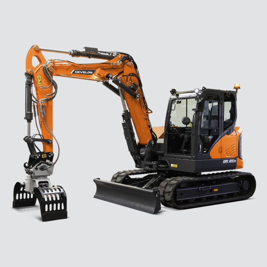 Mini-excavator - DX85R-7 - DAEWOO Construction Equipment Division ...