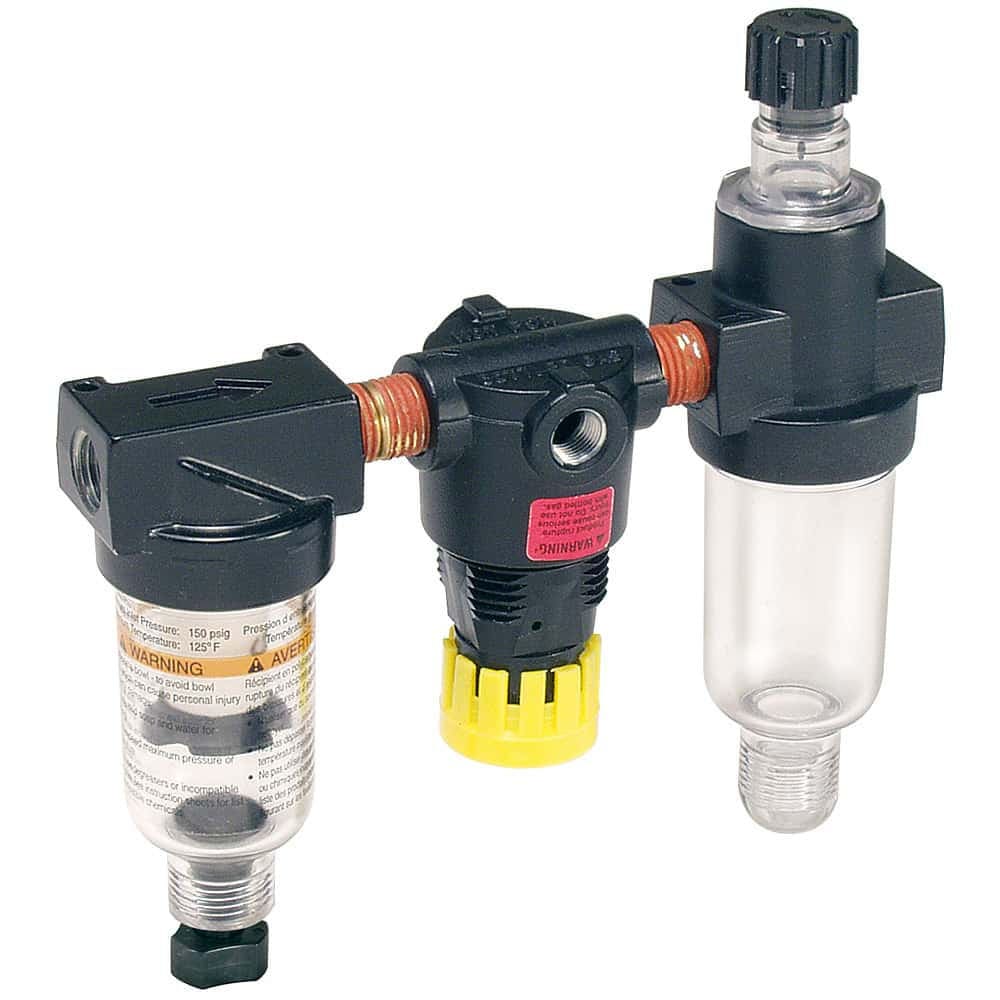 Air filter-regulator-lubricator - 14A Series - Parker Cylinder Division ...