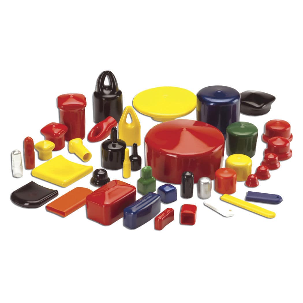 Round cap - LV10019 - StockCap - PVC / vinyl / protective