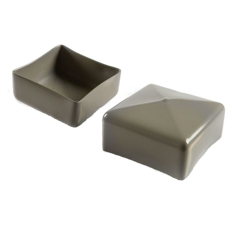 Square cap - Sqc20 - StockCap - PVC / vinyl / metal