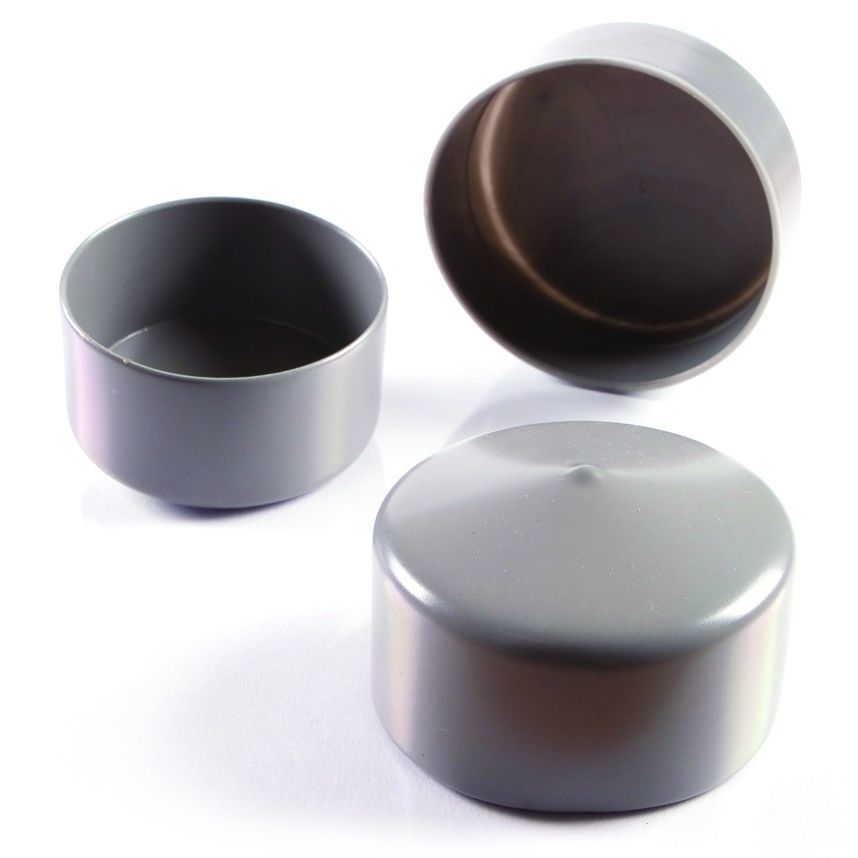 Round cap - CD146 - StockCap - PVC / metal / coated