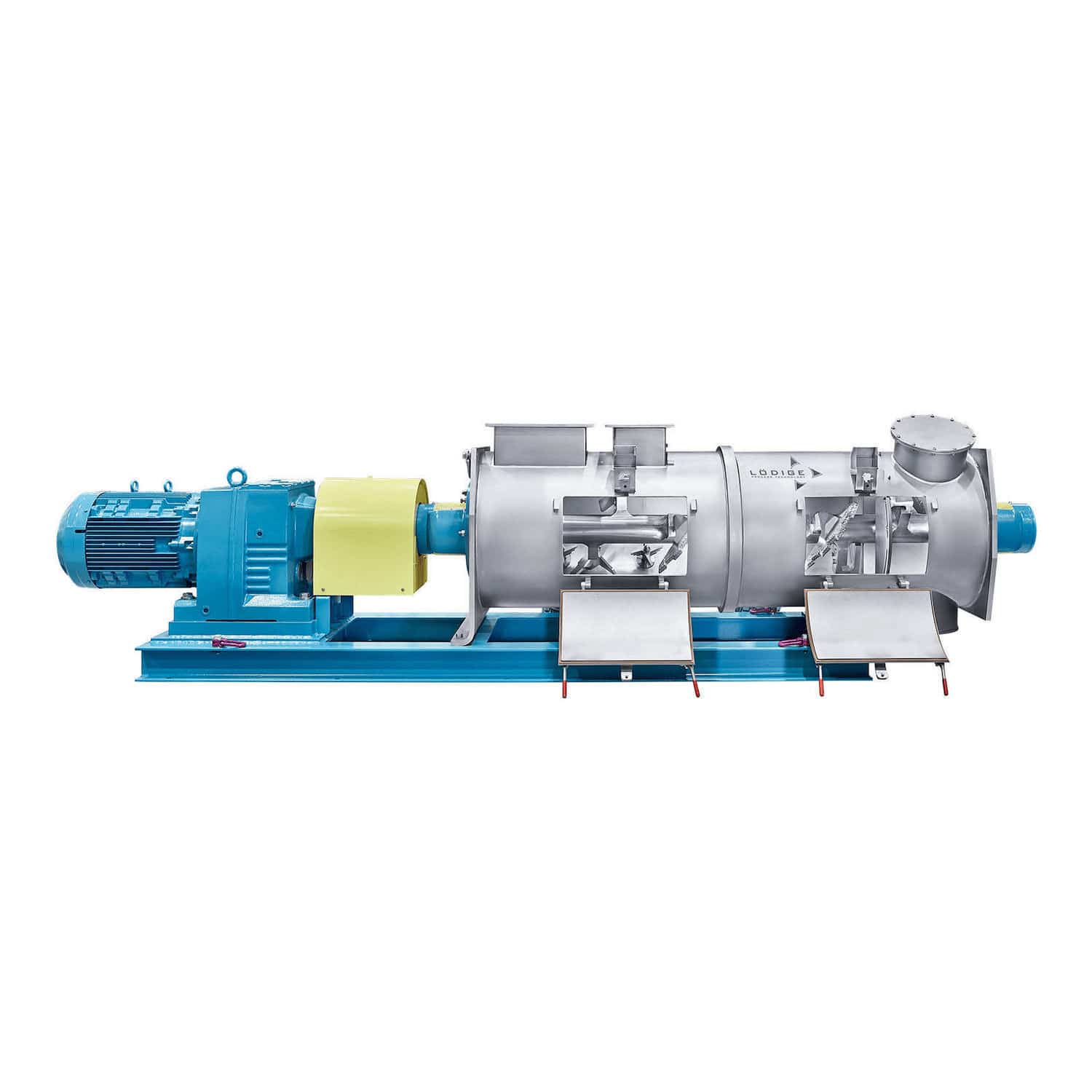 Plowshare mixer - Gebrüder Lödige Maschinenbau GmbH - horizontal ...