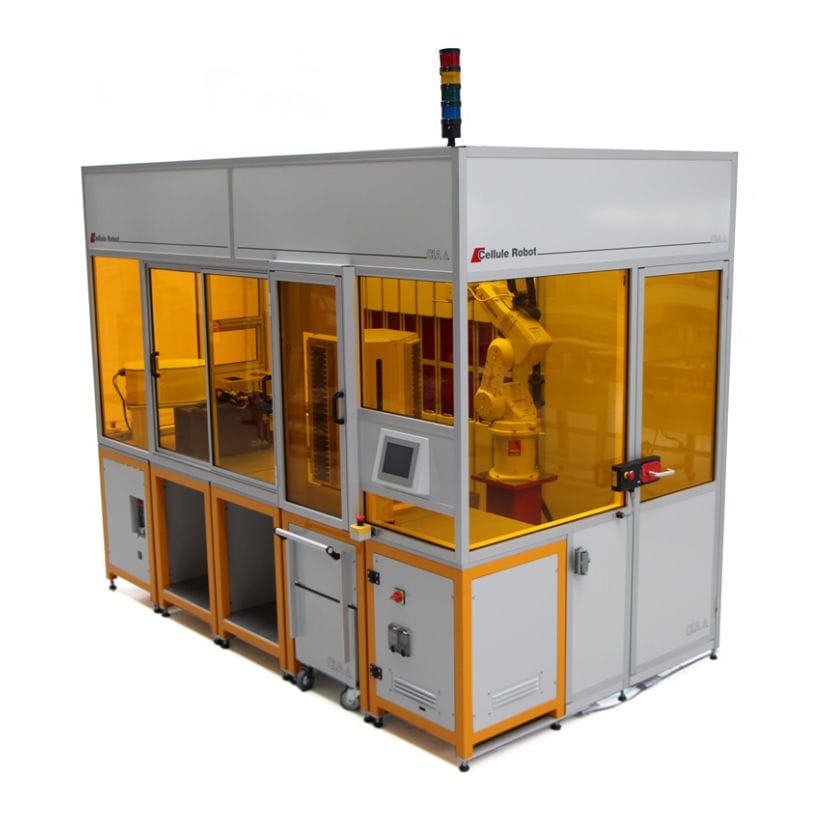 Robotic unloading cell - CLA robot cell - CLA Clinical Laboratory ...