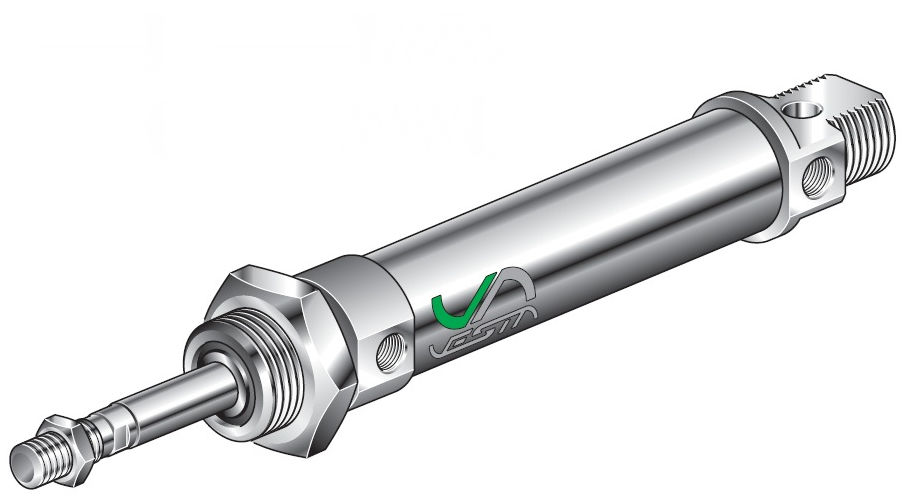 Pneumatic cylinder - DVM series - VESTA - double-acting