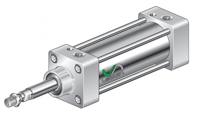 Pneumatic cylinder - XJSS series - VESTA - double-acting / stainless steel