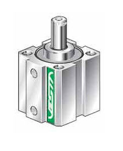 Pneumatic cylinder - SH series - VESTA - single-acting / short-travel